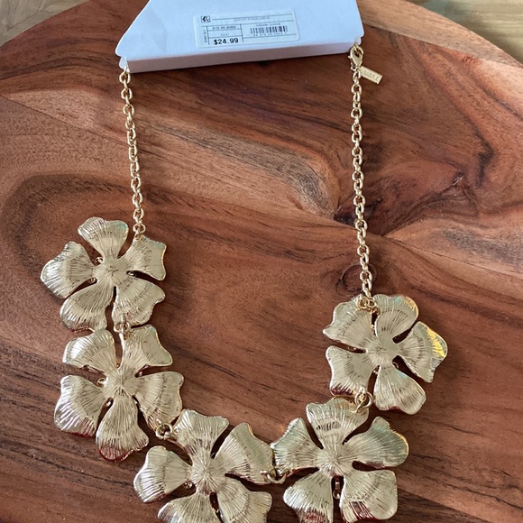 BaubleBar | Jewelry | Nwt Sugarfix By Baublebar Chunky Gold Statement ...